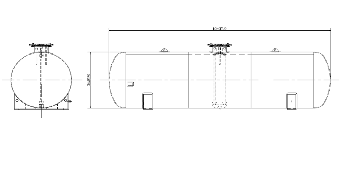 One Ton Container Chlorine Storage Tanks - Triarc-Tank